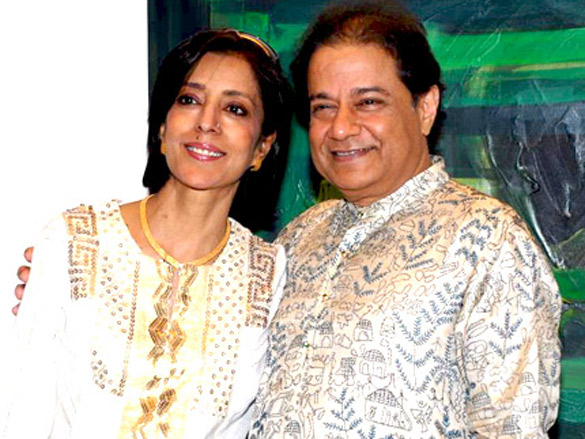 Anup Jalota and Bina Aziz at Art event | Photo Of Anup Jalota From The ...