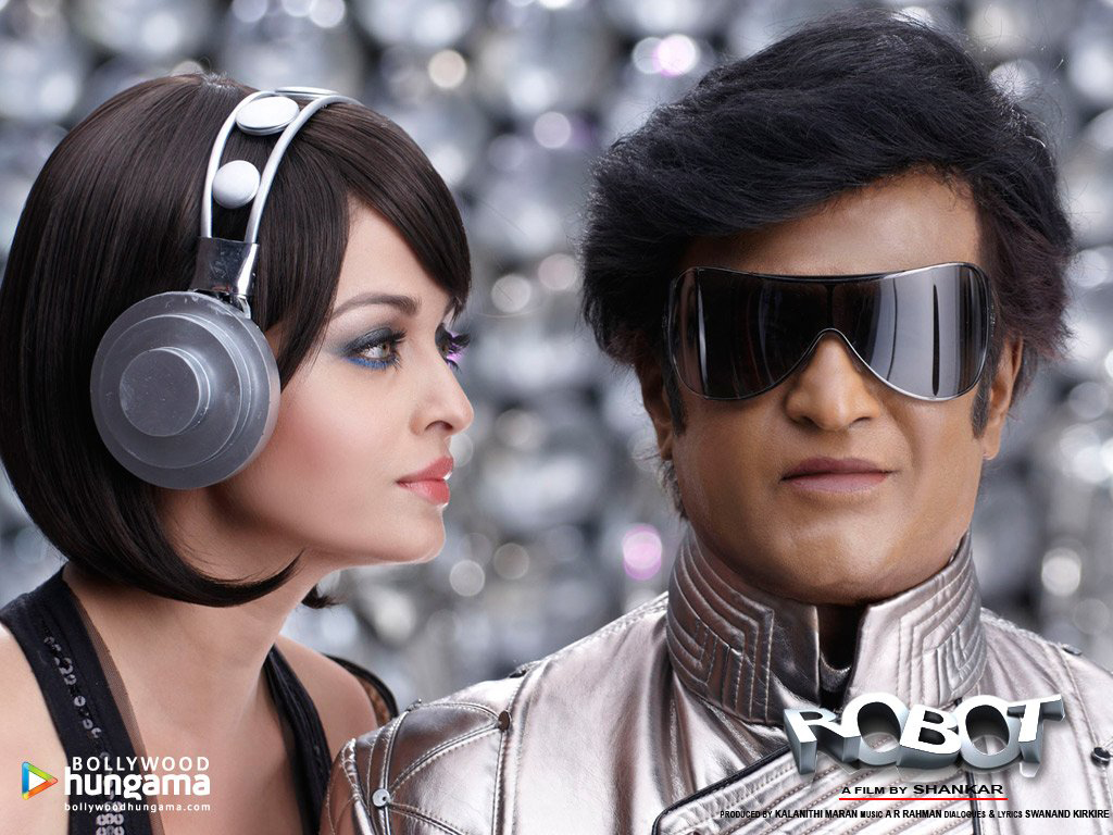 Rajinikanth In Robot Wallpaper