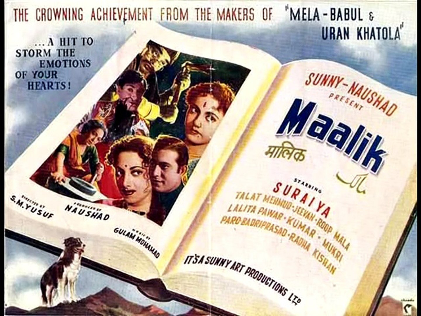 Maalik Movie: Review | Release Date (1958) | Songs | Music | Images ...