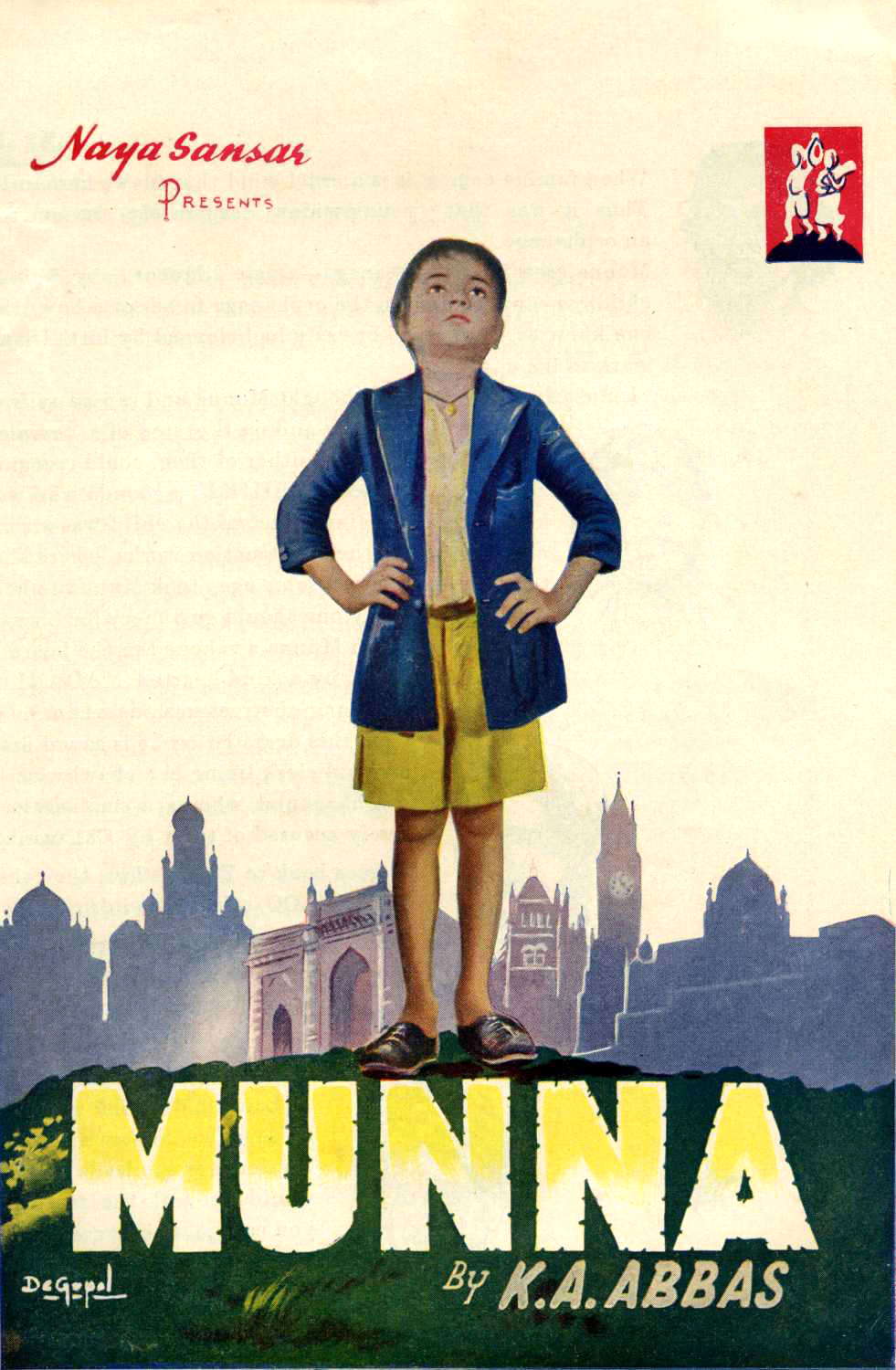 Munna Movie: Review | Release Date (1954) | Songs | Music | Images ...