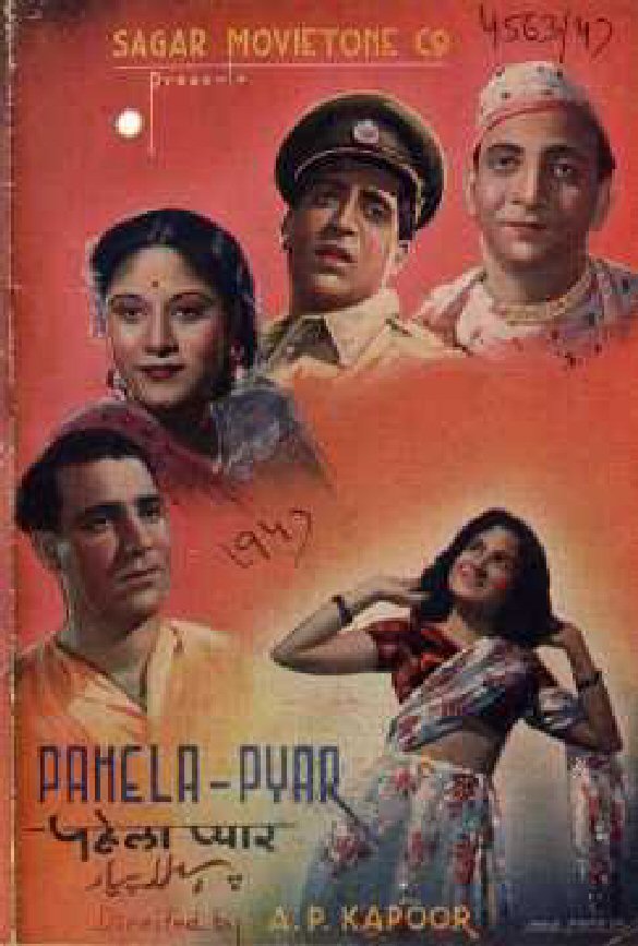 Pahela Pyar Movie: Review | Release Date (1947) | Songs | Music ...