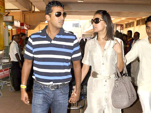 Lara Dutta and Mahesh Bhupathi arrive in Goa for wedding celebrations ...