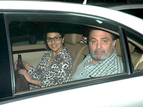 Rishi, Neetu and Vivek Oberoi snapped at suburban multiplex | Photo Of ...
