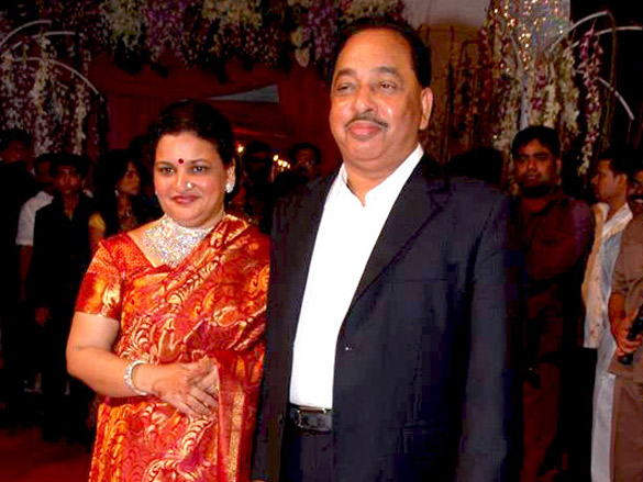 Salman, Urmila and Dilip Kumar at Nitish Rane’s wedding reception ...