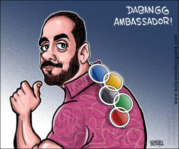 Bollywood Toons: Dabangg ambassador! - Bollywood Hungama