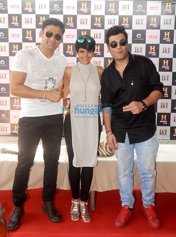 Varun Sharma, Mandira Bedi and Sangram Singh grace History channel’s event for the show Ice Road ...