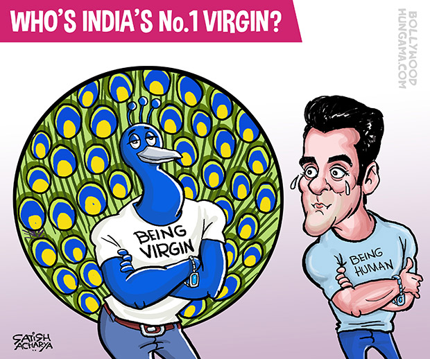 Bollywood Toons Salman Khan faces stiff competition! - Bollywood Hungama