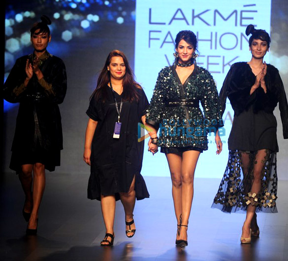 Sonal Chauhan, Disha Patani and others walk the ramp at Lakme Fashion ...