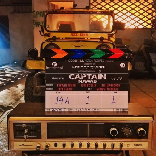 Emraan Hashmi kicks off the shoot of his production Captain Nawab ...