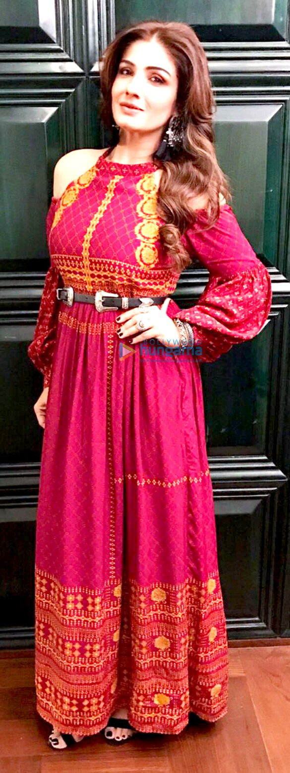 Raveena Tandon snapped in Ritu Kumar’s outfit | Raveena Tandon Images ...