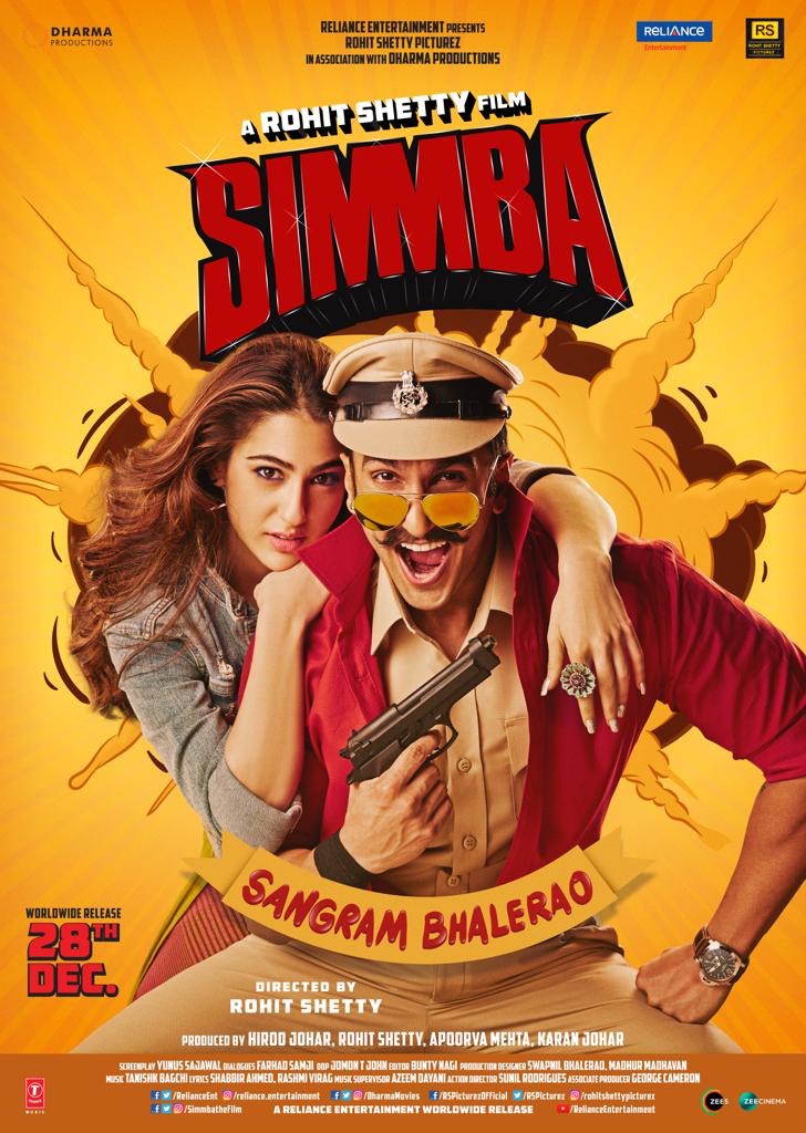 Simmba Movie Review: Ranveer Singh's Simmba is an absolute joyride in ...