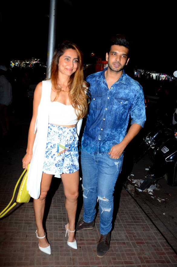 Karan Kundra and Anusha Dandekar spotted in Bandra | Anusha Dandekar ...