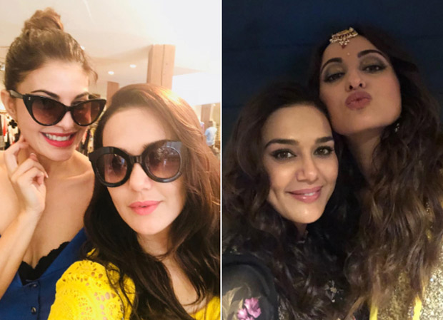 Preity Zinta hangs out with Jacqueline Fernandez and Sonakshi Sinha ...