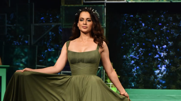 Manikarnika Star Kangana Ranaut walk The RAMP as Showstopper at the ...