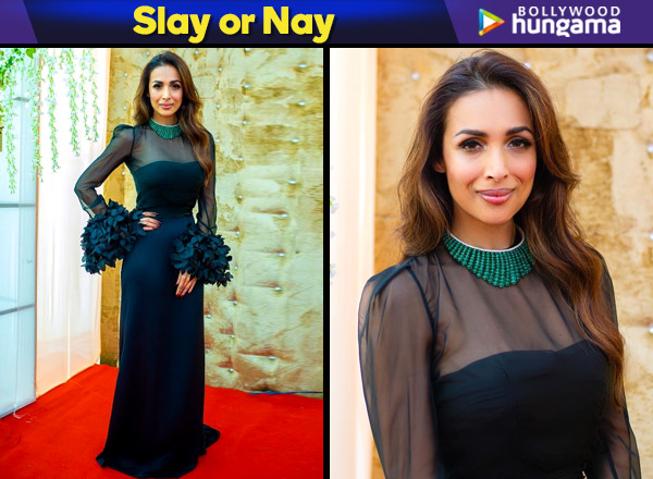 Slay or Nay: Malaika Arora in Antonio Riva for an event in Hyderabad : Bollywood News ...