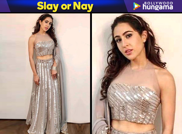Slay or Nay: Sara Ali Khan in Manish Malhotra Couture for Umang 2019 ...