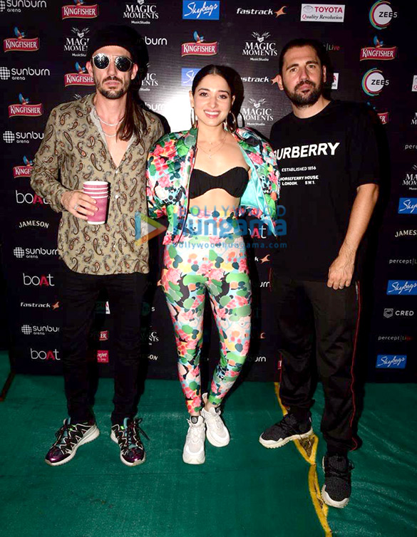 Photos: Tamannaah Bhatia snapped with Dimitri Vegas and Like Mike at ...