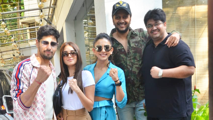Tara Sutaria, Sidharth Malhotra, Riteish Deshmukh & others at screening ...