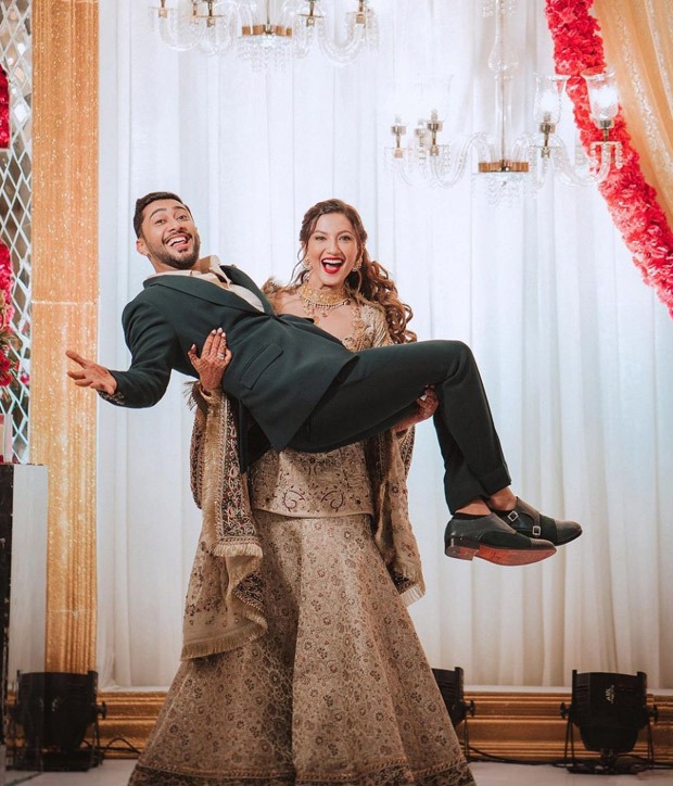 Gauahar Khan and Zaid Darbar look oh-so-in-love for their Walima ...
