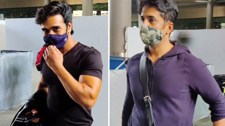 Spotted – Pulkit Samrat & Tusshar Kapoor at Airport - Bollywood Hungama