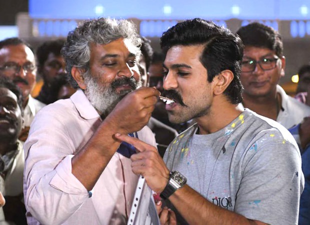Fireworks, cake and more; Ram Charan gets a grand surprise on the sets ...