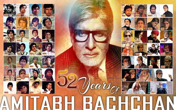 Amitabh Bachchan celebrates 52 years in Bollywood with a special ...