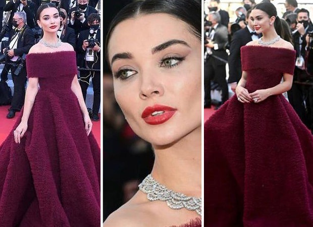 Amy Jackson makes opulent red carpet appearance at Cannes 2021 in long ...