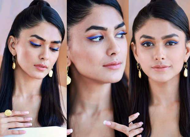 Mrunal Thakur makes a case for herself with iconic blue eyeliner ...