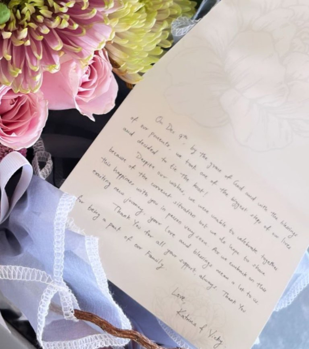 Katrina Kaif and Vicky Kaushal send gift hampers with a thoughtful note ...