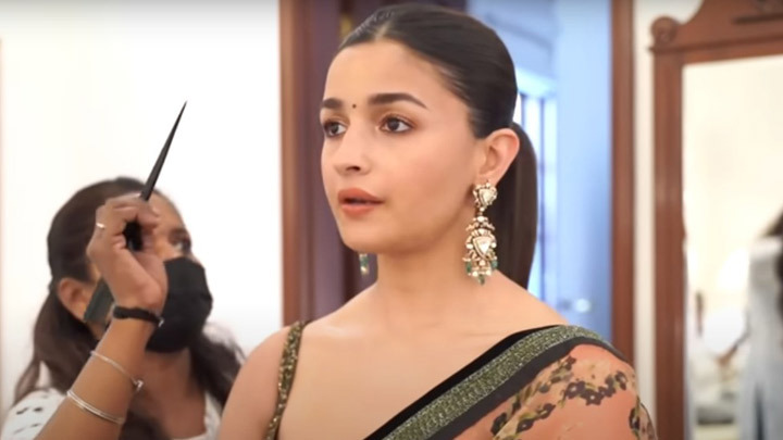 The first of many on RRR | Alia Bhatt - Bollywood Hungama