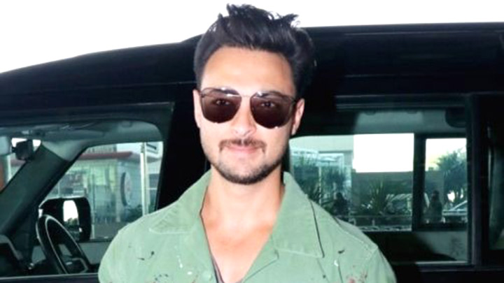 Spotted: Ayush Sharma at Mumbai airport - Bollywood Hungama