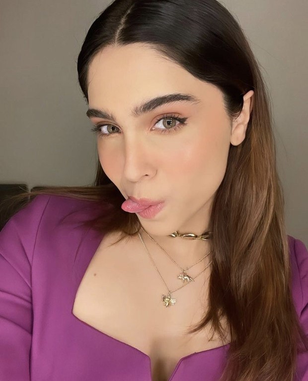 Sharvari Wagh attends the Monica O my Darling success party looking ...