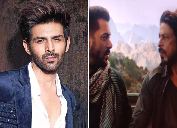 Kartik Aaryan reviews Pathaan; shares photo of Shah Rukh Khan – Salman ...