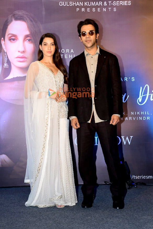 Photos: Nora Fatehi and Rajkummar Rao snapped at ‘Achha Sila Diya’ song ...