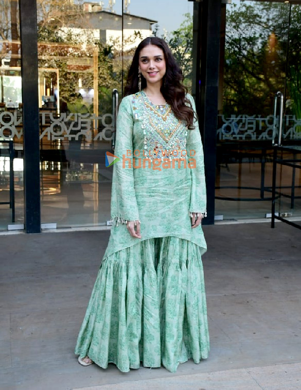 Photos Aditi Rao Hydari snapped promoting her web-show Taj Divided By ...