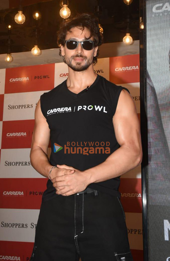 Photos Tiger Shroff graces the launch of Carrera X Prowl Eyewear ...