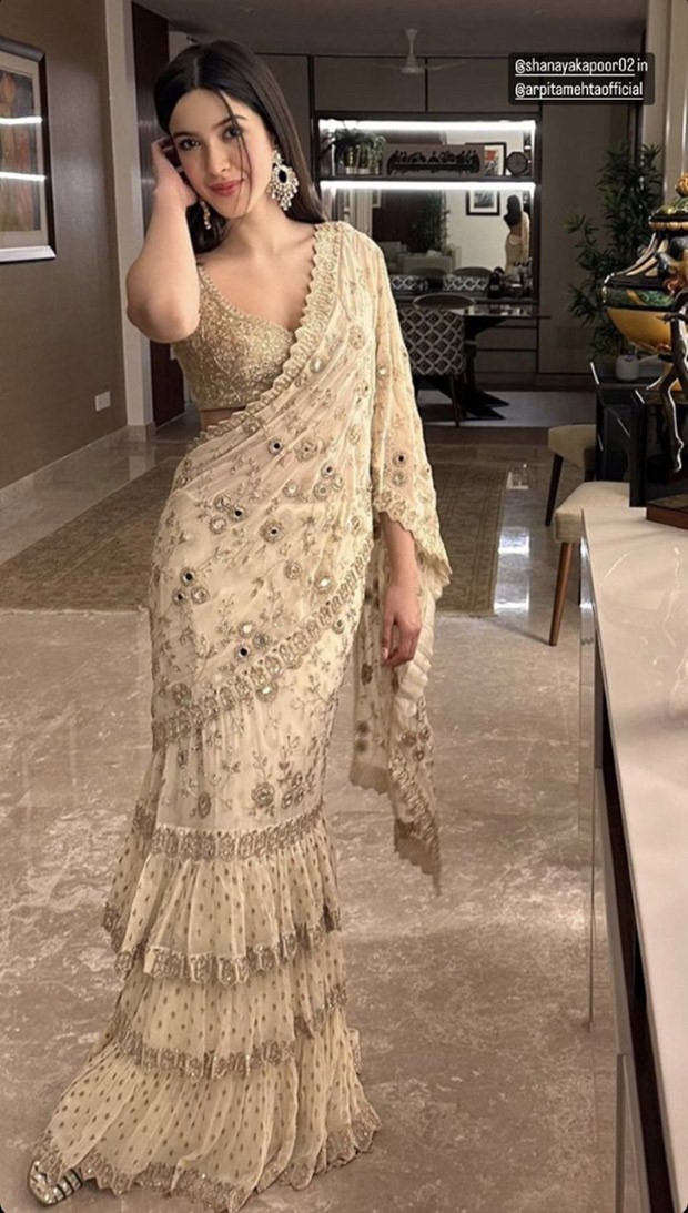 The most gorgeous wedding guest is undoubtedly Shanaya Kapoor, who is ...