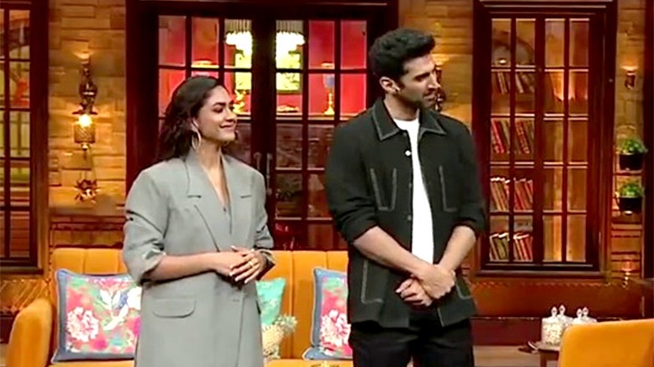 Aditya Roy Kapur & Mrunal Thakur have a blast at TKSS | Promo | Deepak ...