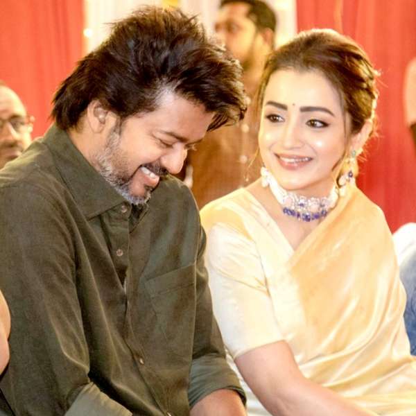 Leo actress Trisha Krishnan and Kaithi actor Karthi react to rumours of ...