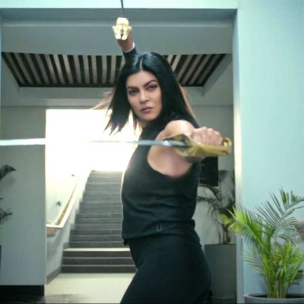 Sushmita Sen swings double swords as she resumes Aarya season 3 shoot ...