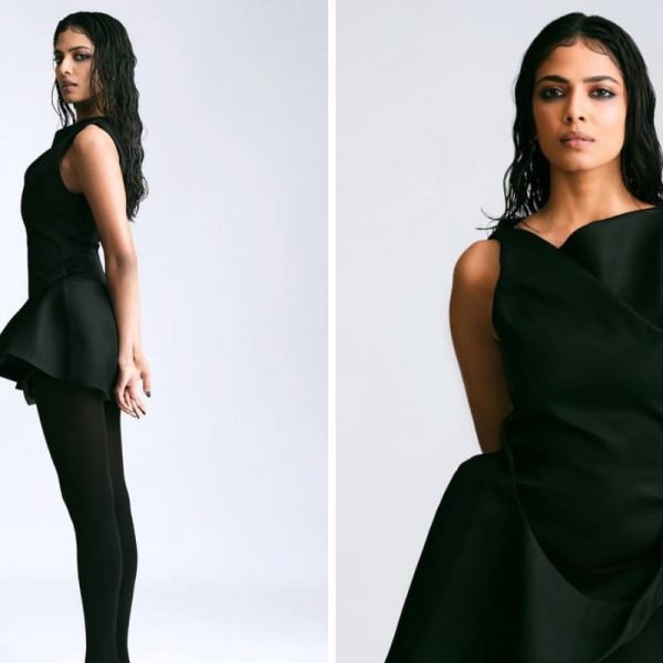 Malavika Mohanan takes centre stage in the iconic Little Black Dress by ...