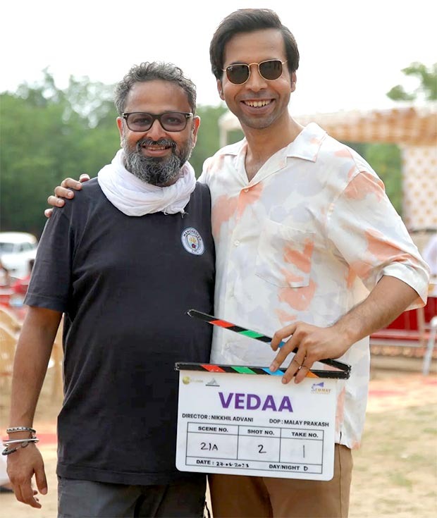 Abhishek Banerjee starts shooting for Vedaa; expresses gratitude to ...