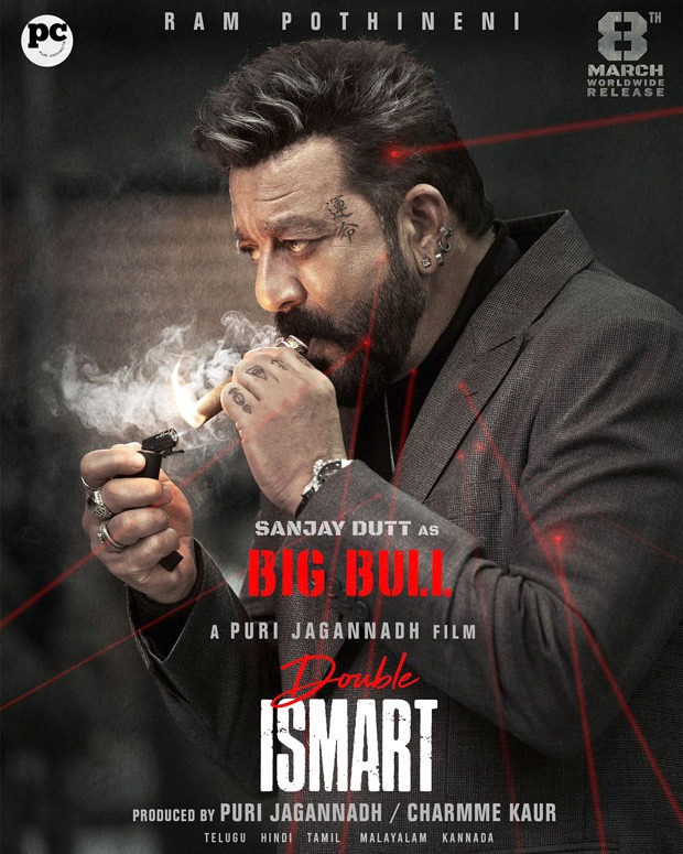 Sanjay Dutt unveils his first look from Ram Pothineni, Puri Jagannadh ...