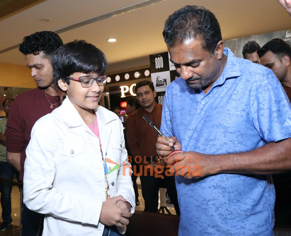 Photos Cricketer Muttiah Muralitharan promotes his 800 at Miraj Cinemas ...