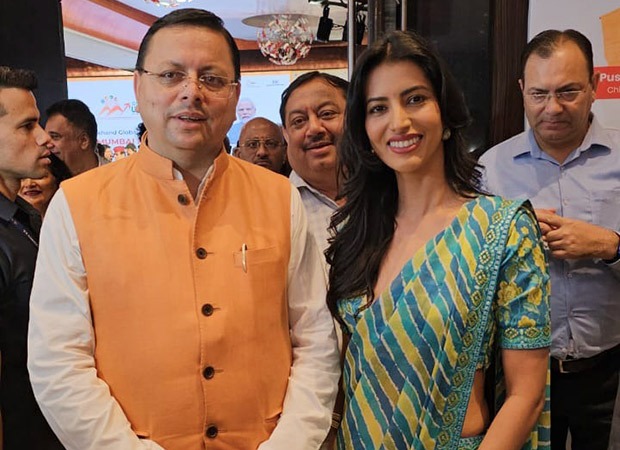 Manasvi Mamgai and CM Shri Pushkar Singh Dhami discuss filming ...