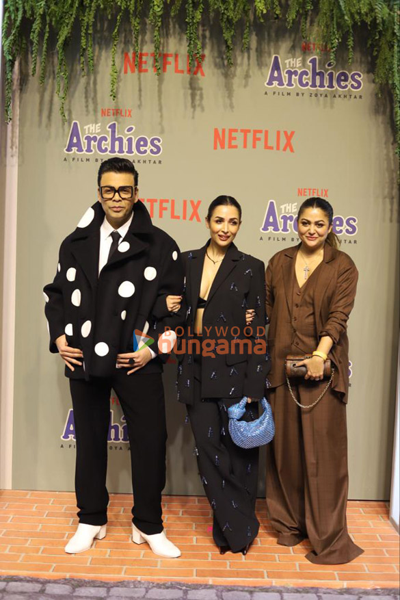 Photos Celebs grace the premiere of The Archies 777 (27) | Karan Johar ...