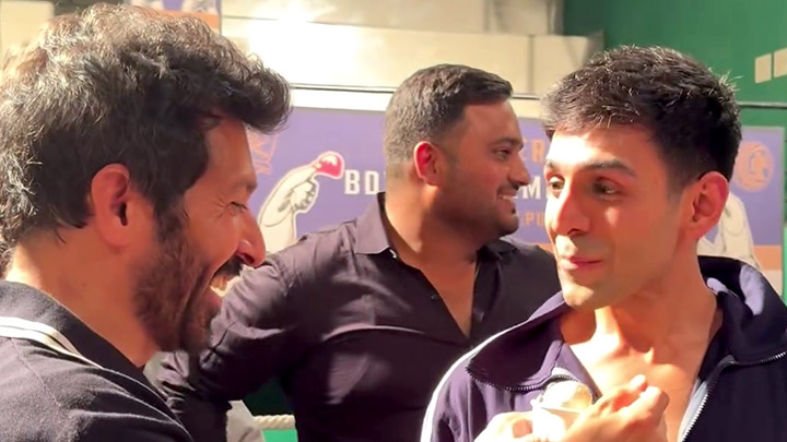 Dedication at it's peak! Kartik Aaryan tastes sugar after a year ...