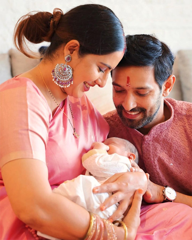Vikrant Massey and Sheetal Thakur name their first child Vardaan, share first photo of their son ...