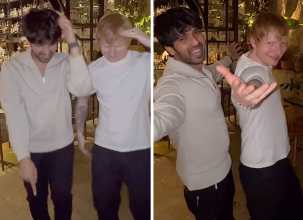 Armaan Malik and Ed Sheeran groove to the beats of ‘Butta Bomma’ in ...