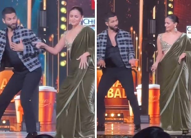 Shahid Kapoor – Alia Bhatt dance to the beats of ‘Saree Ke Fall Sa’ and ‘Dholida’ at Zee Cine ...
